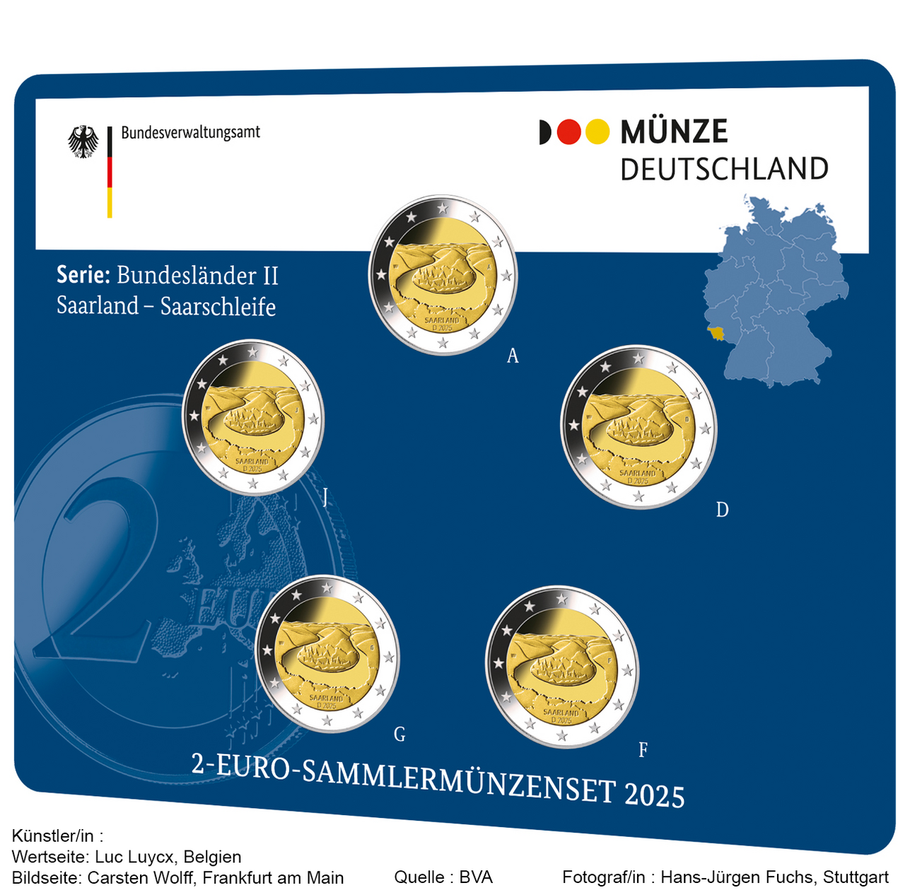 Alle 2 Euro Münzen von 2025 ᐅ Wert, Auflage und Bilder bei euro-muenzen.tv