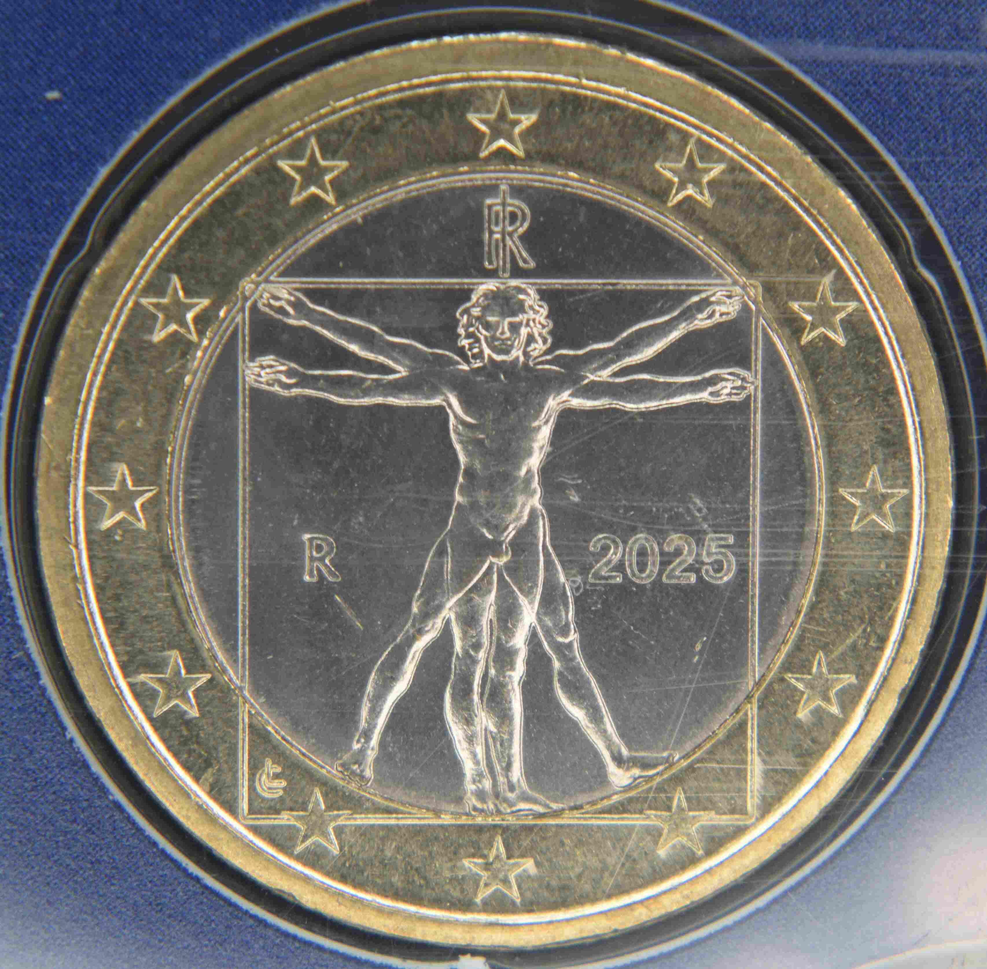 Italien Euro Kursmünzen 2025 ᐅ Wert, Infos und Bilder bei euro-muenzen.tv