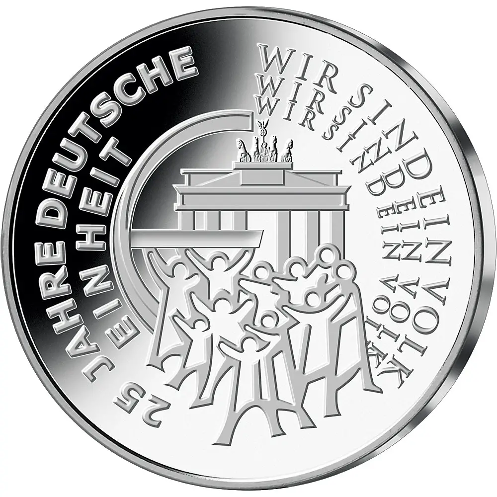 Deutschland 25 Euro Silberm nze 25 Jahre Deutsche Einheit 2015 D