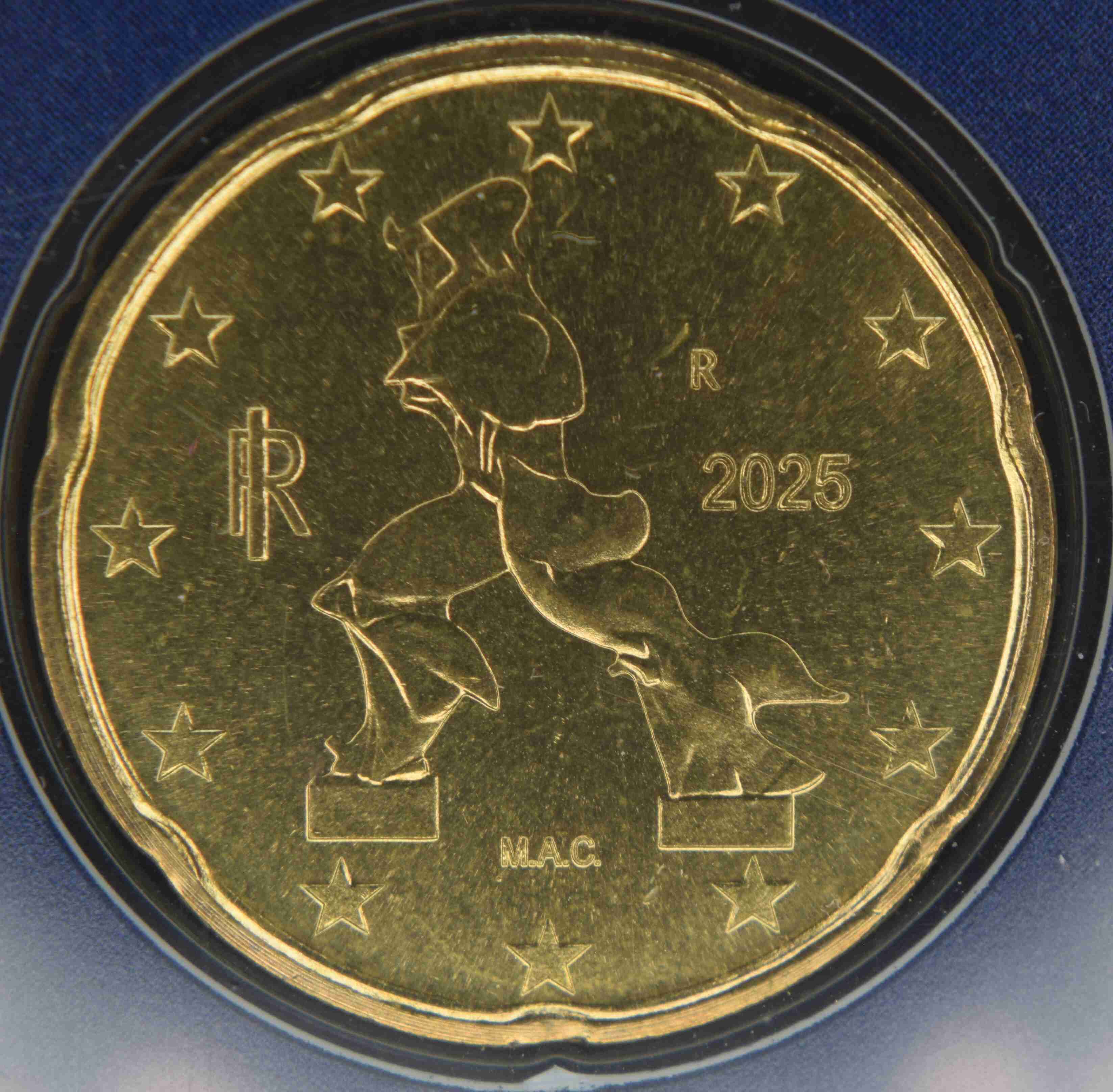 Italien Euro Kursmünzen 2025 ᐅ Wert, Infos und Bilder bei euro-muenzen.tv