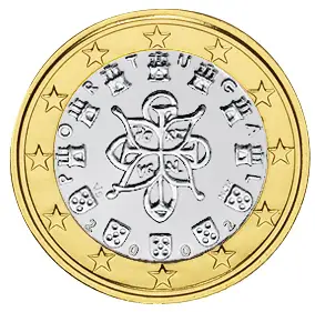 1 Euro Munze Portugal